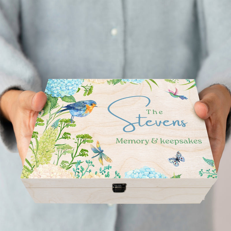 Personalised Wooden Keepsake Boxes | Perfect for Gifting & Storing ...