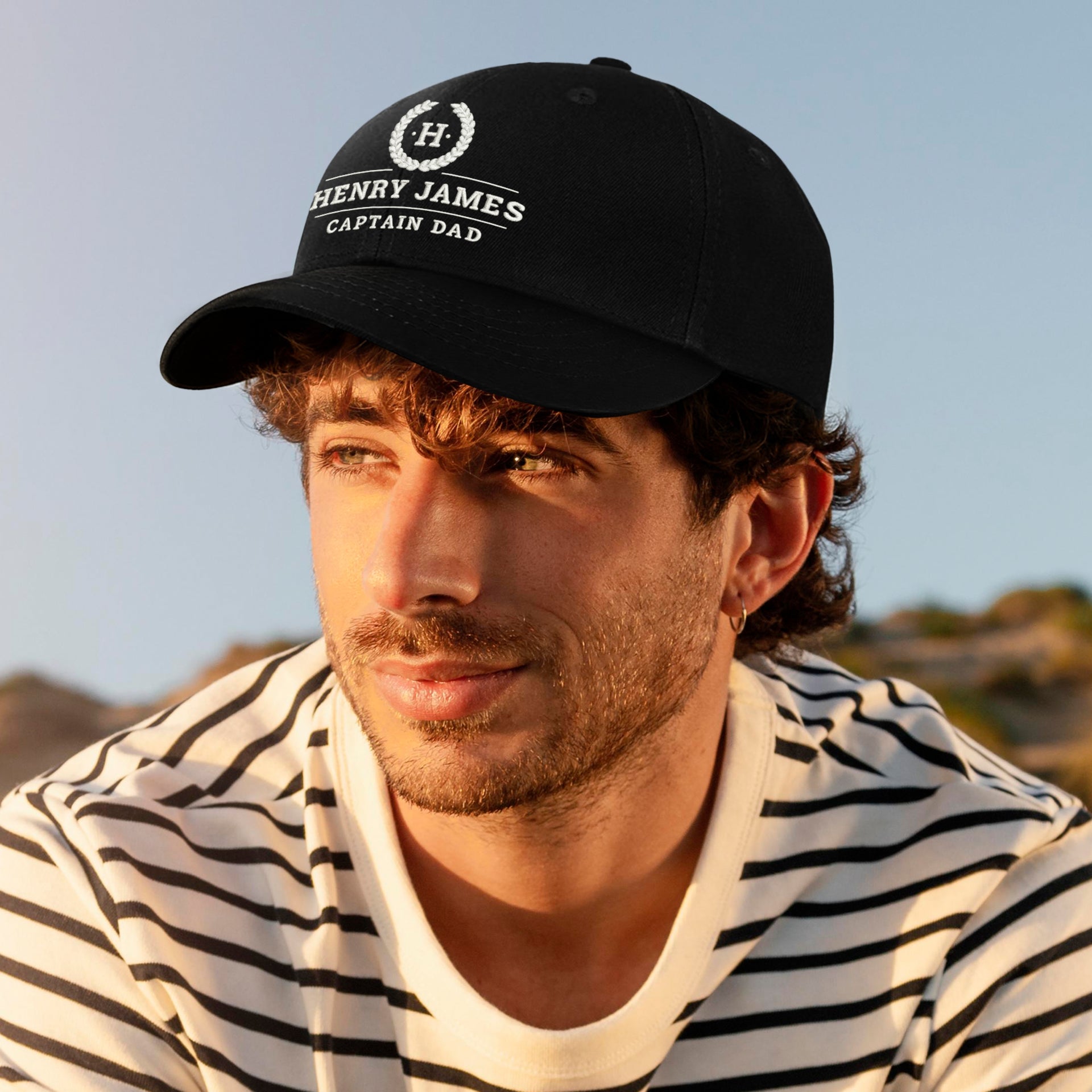 baseball cap personalised