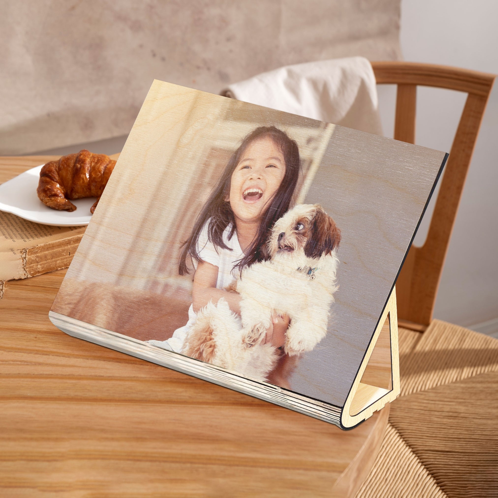 Custom UV Print Plywood Photo Plaque Frame, Personalised Wooden Picture ...