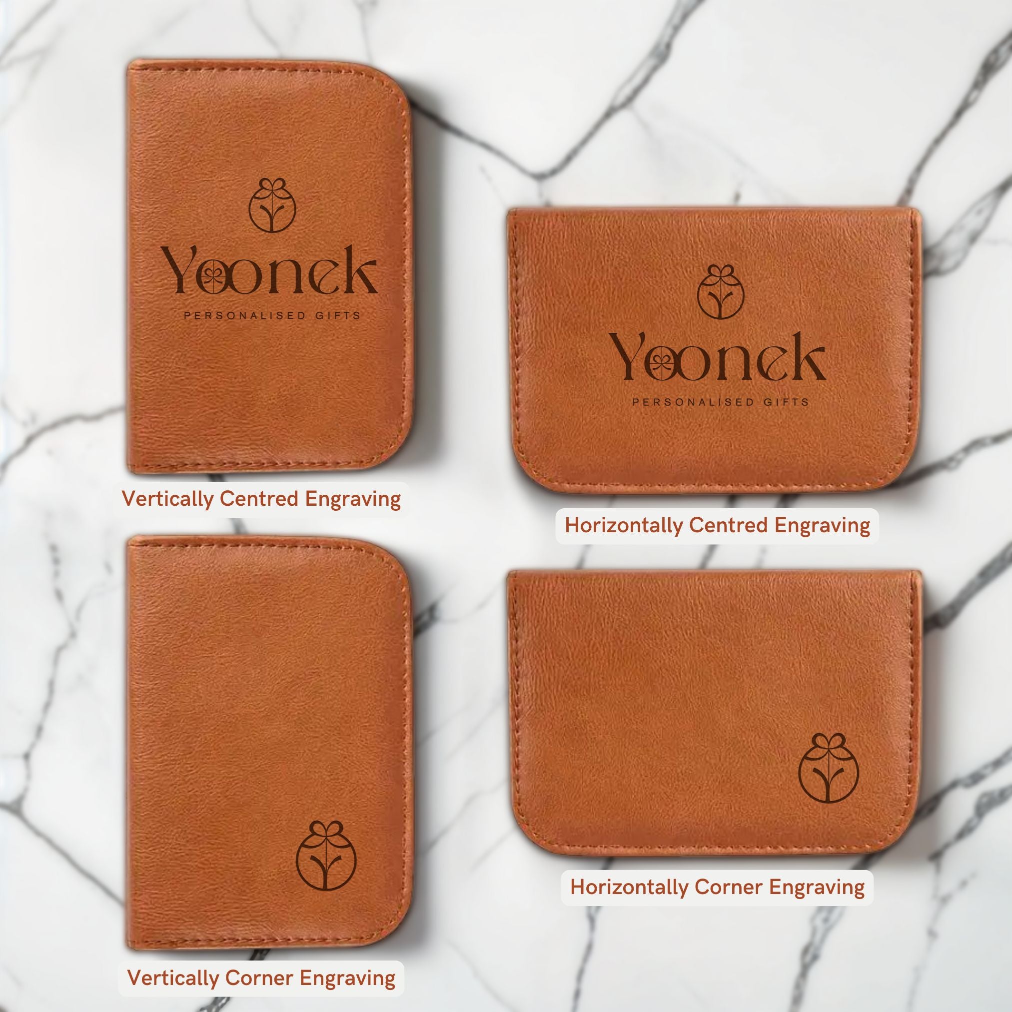 Personalised Tan Leatherette Travel Manicure Kit, Custom Engraved ...