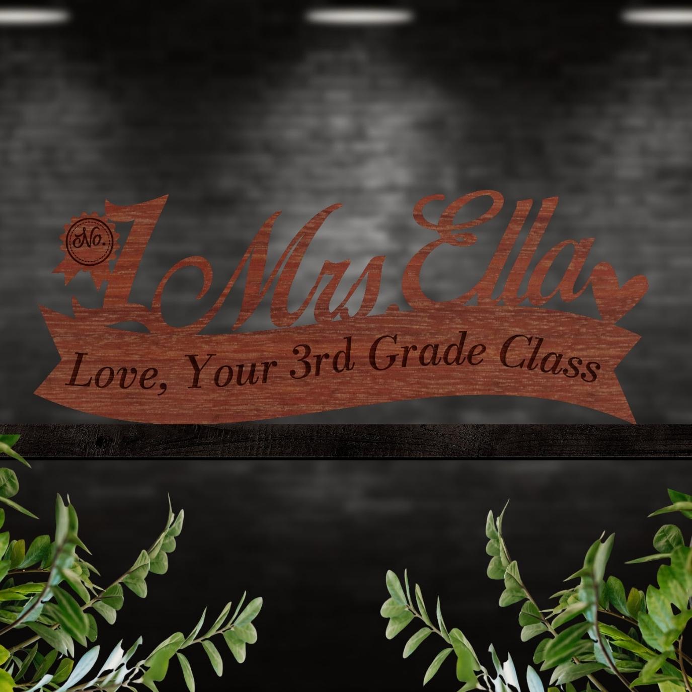 Custom Wooden/ Acrylic No. One Mom/ Grandma Sign, Happy Mother's Day ...