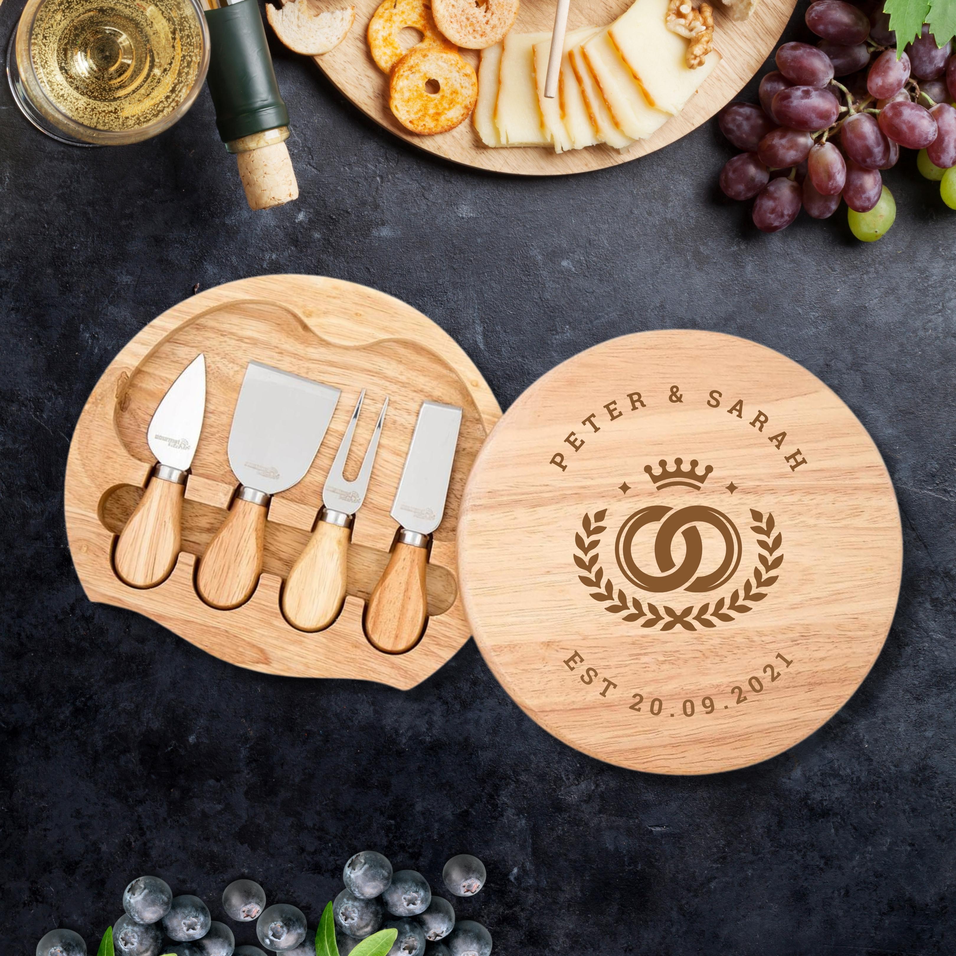 Personalised Cheese Boards & Trays for Weddings, Housewarmings, and ...