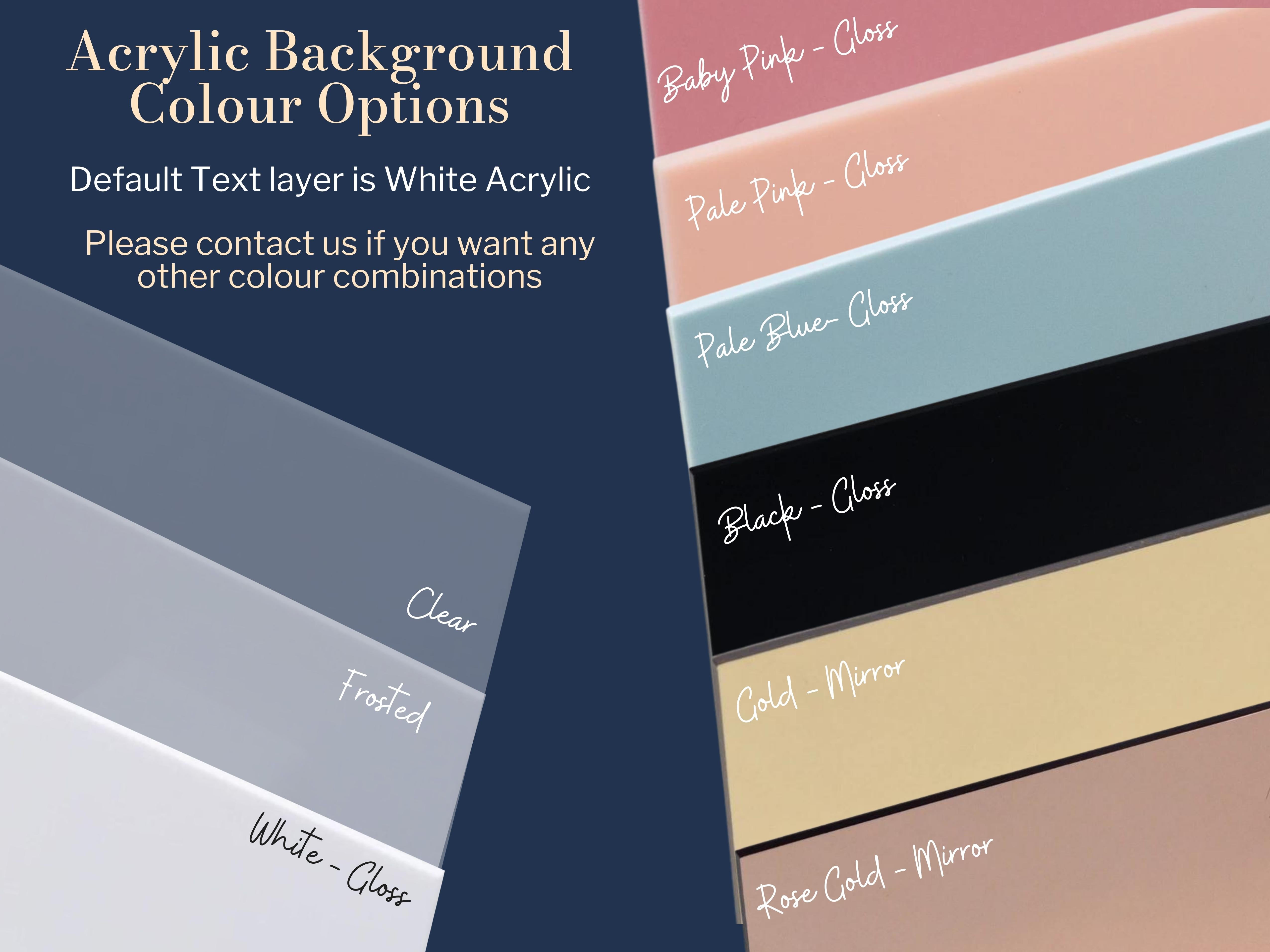 Custom 2 Rows Acrylic 3D Double Layered Business Logo Sign ...