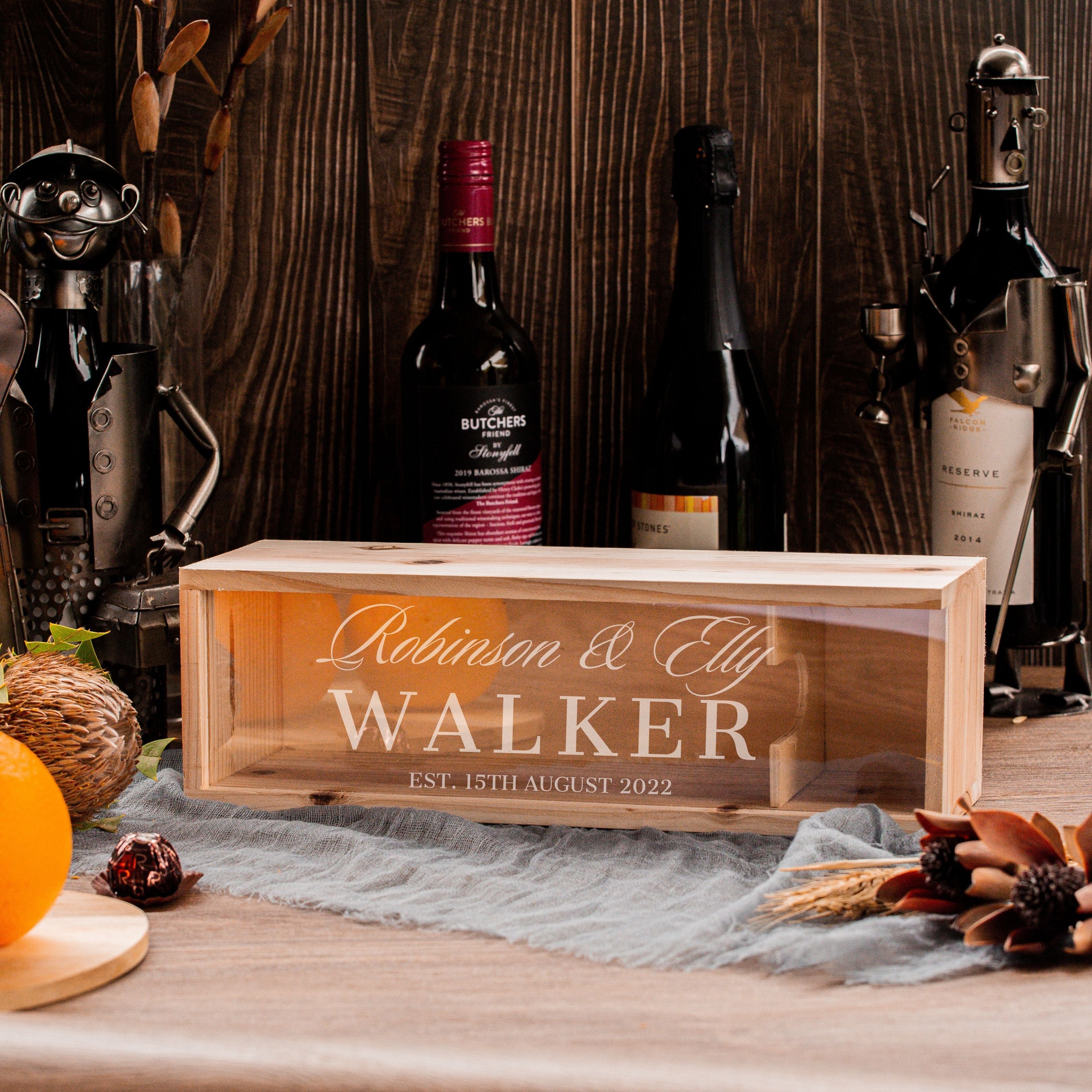 Personalised Wine Boxes – Custom Engraved Gift Boxes for Wine Lovers ...
